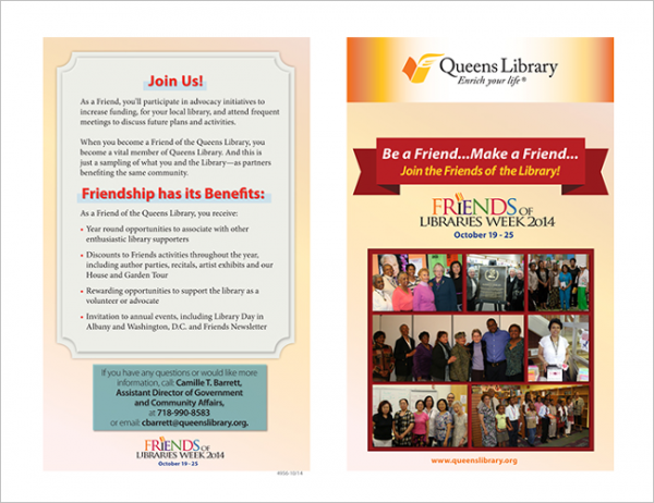 20+ Library Brochure Templates Free PSD Sample Design Ideas