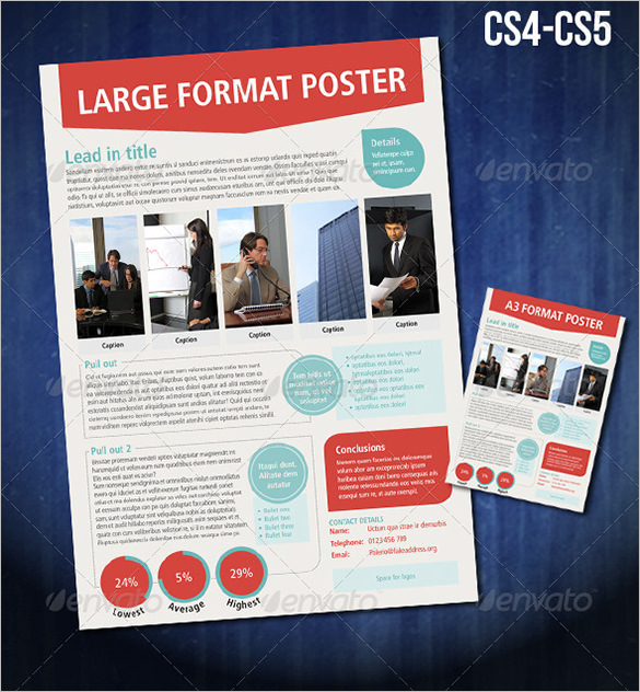 36 A3 Poster Design Templates Free PSD Word PowerPoint Format