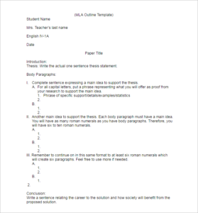 150+ Free Blank Outline Templates Word, PDF Formats