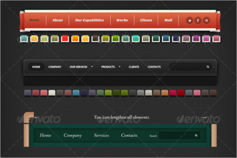 11+ Navigation Bar Templates Free Design Templates