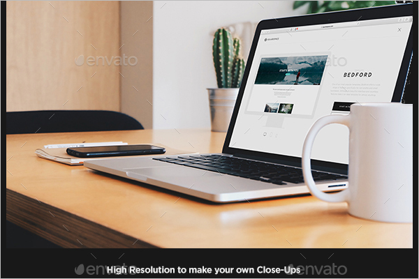 Powerpoint UI Design Mock-Up - Creative Templates
