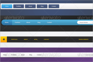 11+ Navigation Bar Templates Free Design Templates