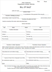 15+ Free Atv Bill Of Sale Templates PDF, Word Formats