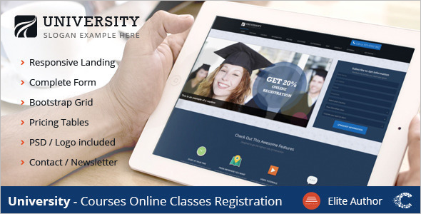 20+ University Landing Page Templates | Free & Premium 20+ University Landing Page Templates | Free & Premium