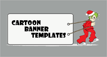 Cartoon Banner Design Templates || Free & Premium Templates