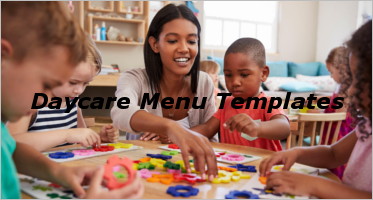 15+ Daycare Menu Templates Free Ideas, Samples, Examples