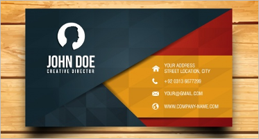 30+ Best Visiting Card Designs Free PSD Vector Templates