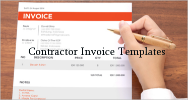 20+ Free Contractor Invoice Templates Word, Excel, Format Examples