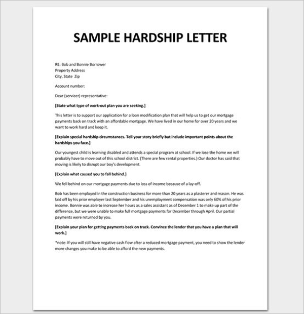36 Hardship Letter Templates Free PDF Examples 36 Hardship Letter Templates Free PDF Examples