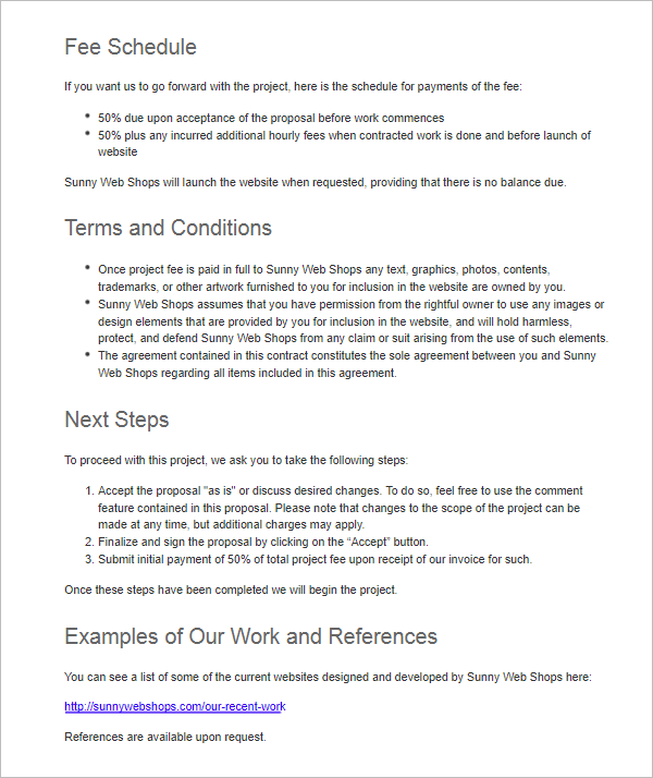 30+ Website Proposal Templates Free Word, Excel, PDF Samples 30+ Website Proposal Templates Free Word, Excel, PDF Samples