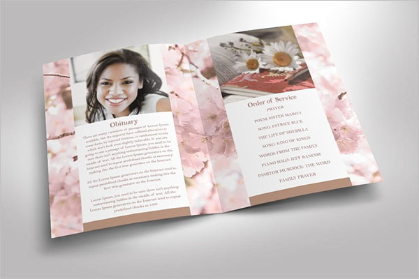8 Funeral Booklet Templates Free Word PDF Docs Download