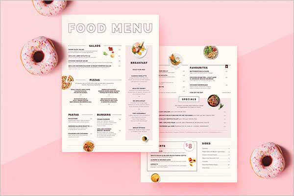 30 Bakery Menu Templates Free Designs Ideas Samples