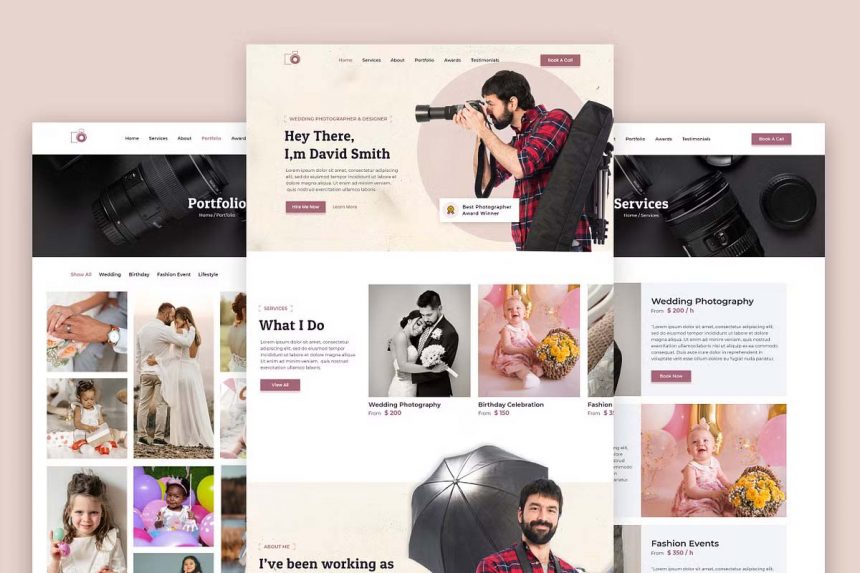 30+ Photography HTML5 Website Templates for Creatives