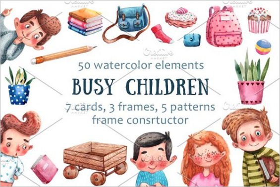 30+ Kids Postcard Designs - Creative Templates