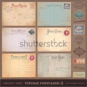 40+ Vintage Postcard Designs PSD - Creativetemplate