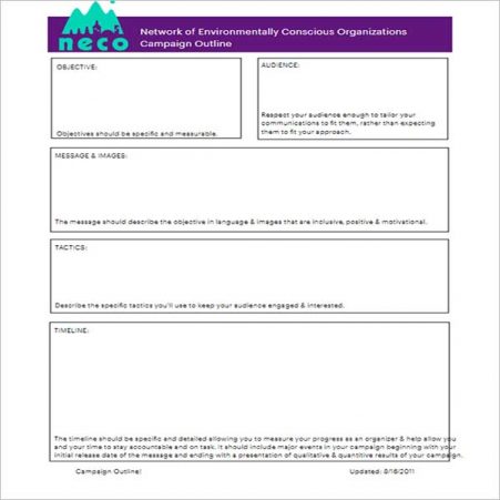Project Outline Templates - Free Download, DOC,PDF,Excel