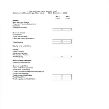Yearly Income Statement Templates for Easy Tracking