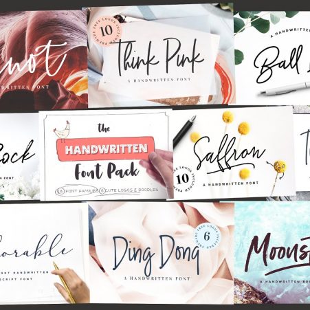 Natural Handwritten Font || Script Font || Creative Template