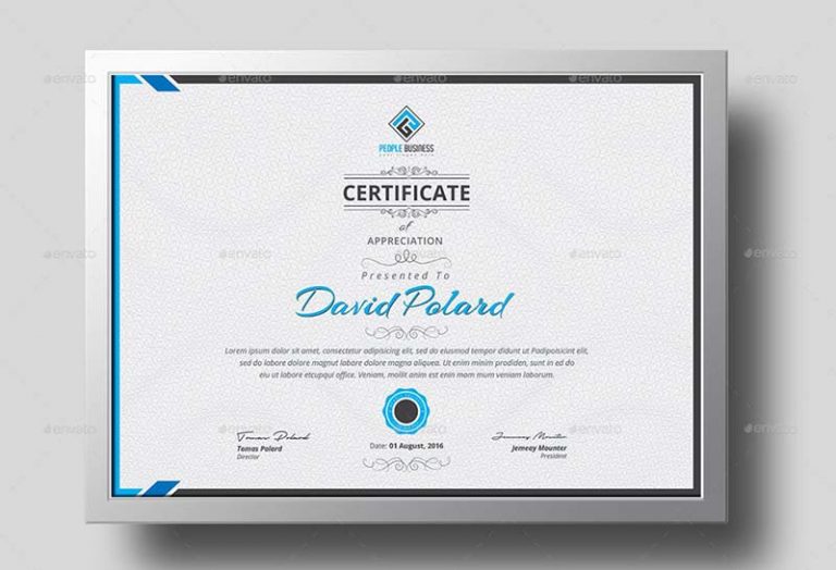 60+ Fully Editable Modern Word Certificate Templates