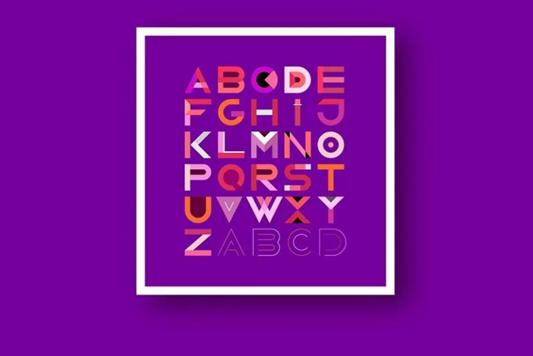 20+ Unique Geometric Fonts for Creative Design Projects