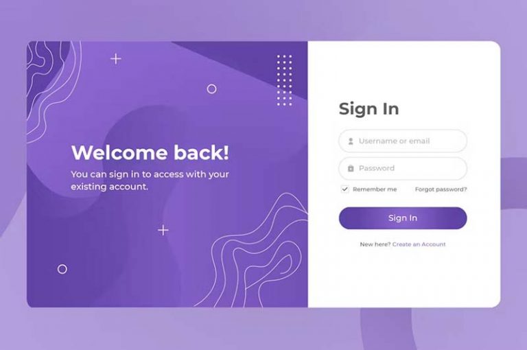10+ Modern & Secure Login Page Templates | Sleek Designs