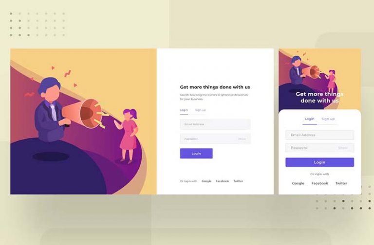 10+ Modern & Secure Login Page Templates | Sleek Designs