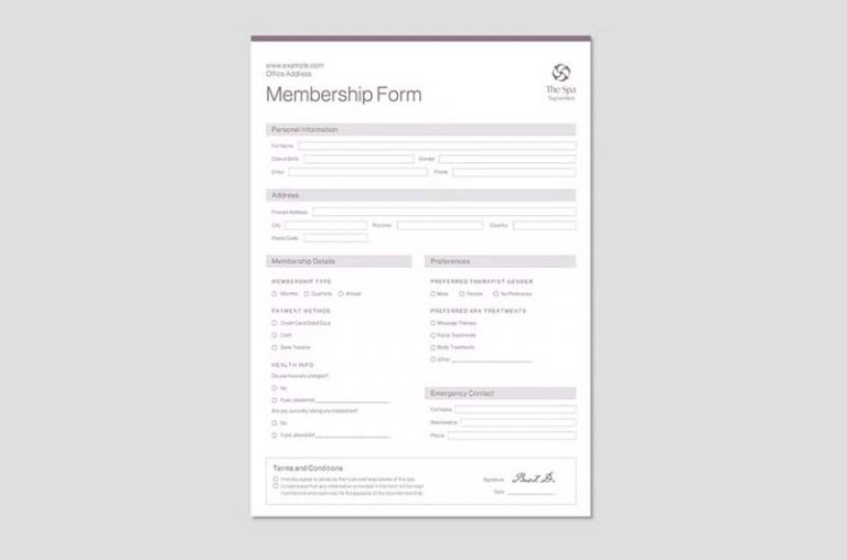 10+ Seamless Member Registration Form | Easy Signup Process