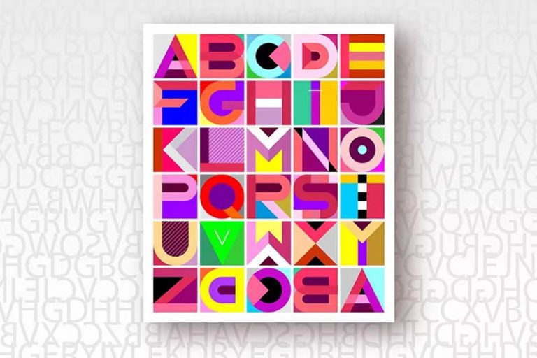 20+ Unique Geometric Fonts for Creative Design Projects