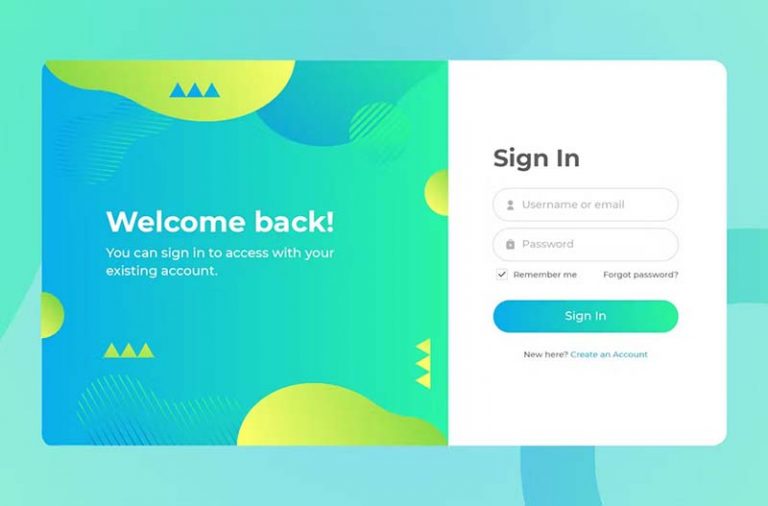 10+ Modern & Secure Login Page Templates | Sleek Designs
