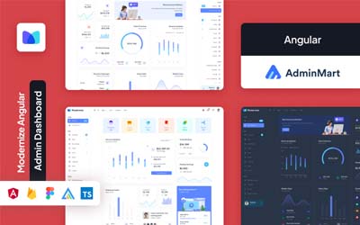 Best Angular 18 Material Dashboard - Responsive Admin Templates
