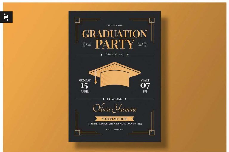 20+ Custom Graduation Party Flyer Templates - Celebrate in Style