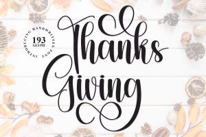 15+ Festive Thanksgiving Fonts for Creative Holiday Designs