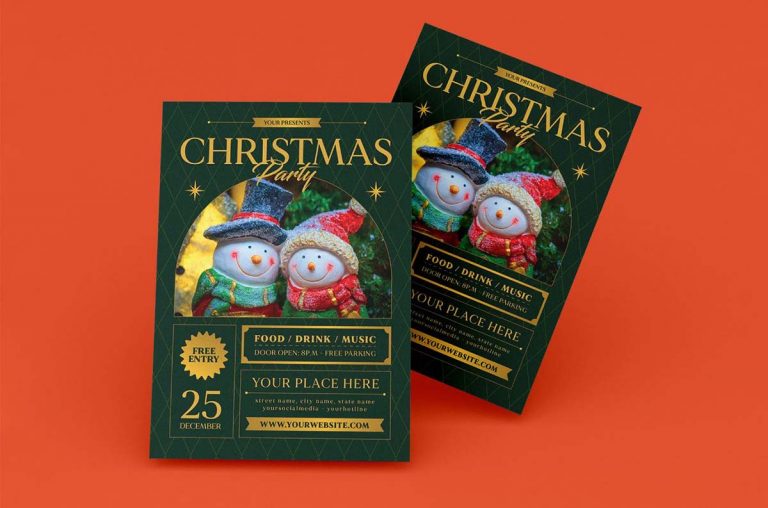 40+ Christmas Flyers Templates | Festive & Creative Holiday Flyer Designs