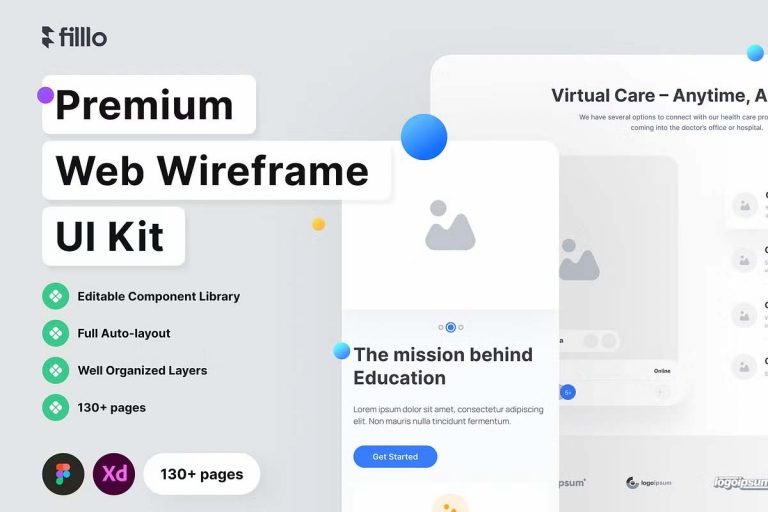 20+ Modern Web UI Kits - Design Faster with Ready-to-Use Templates