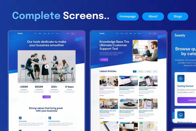 20+ Modern Web UI Kits - Design Faster with Ready-to-Use Templates