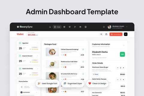 10+ Restaurant Admin Dashboard - Manage Orders & Operations