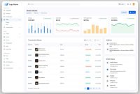 10+ Modern Order Analytics Dashboard UI Kit – Boost Your Insights