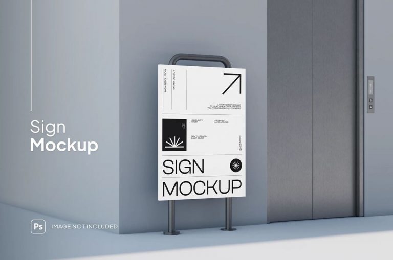20+ Sign Mockups – Realistic & High-Quality PSD Templates