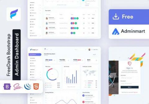10+ Bootstrap 5 Admin Dashboard Templates – Modern UI