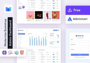 10+ Bootstrap 5 Admin Dashboard Templates – Modern UI