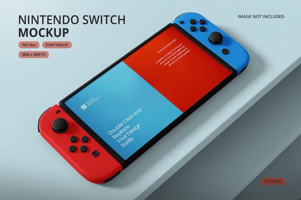 10+ 🎮 Nintendo Switch Mockups – Realistic & High-Quality