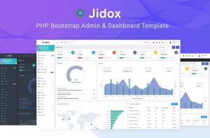 PHP Admin Dashboard Templates – Modern & Responsive