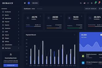 PHP Admin Dashboard Templates – Modern & Responsive