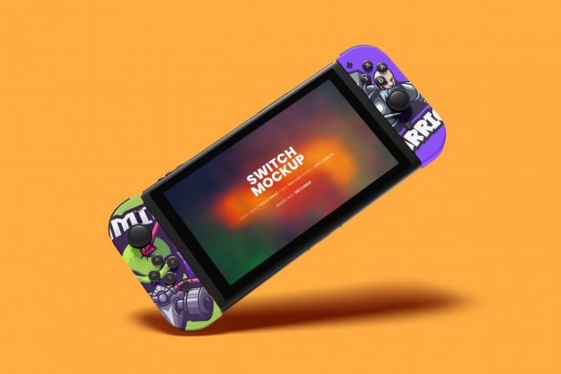 10+ 🎮 Nintendo Switch Mockups – Realistic & High-Quality
