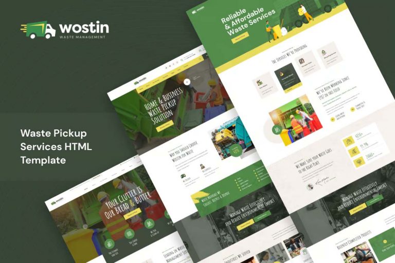 10+ Waste Management Website Templates for Eco Solutions