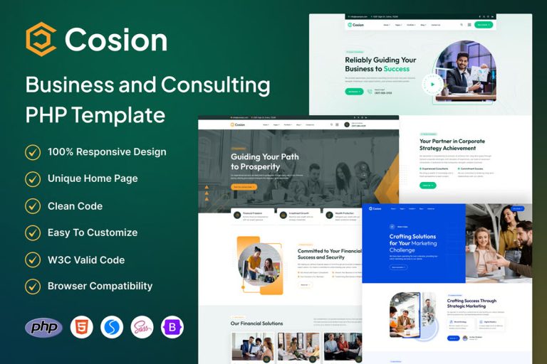 30+ Best PHP Website Templates Free Download | Creative Template