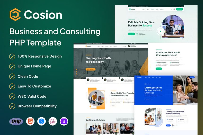 30+ Best PHP Website Templates Free Download | Creative Template