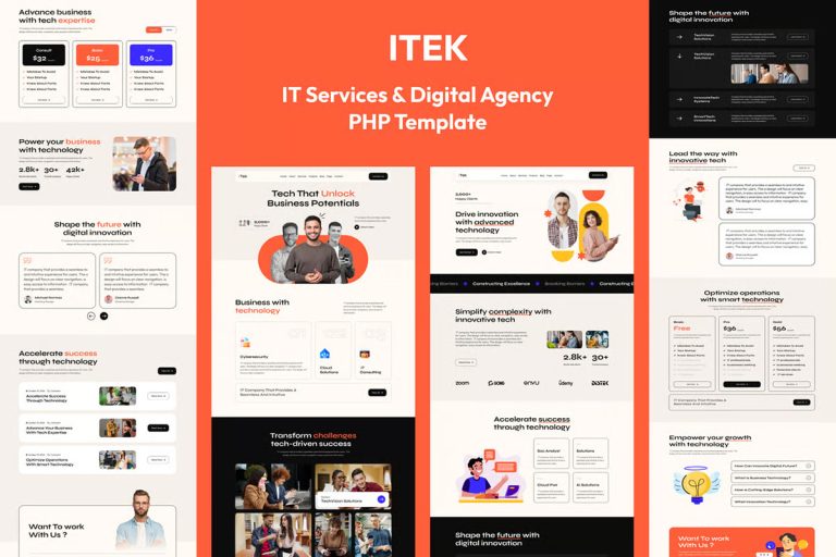 30+ Best PHP Website Templates Free Download | Creative Template