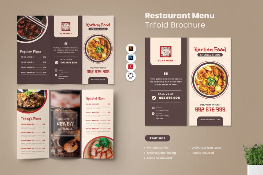 40+ Restaurant Menu Templates | Editable Designs for Cafes & Eateries